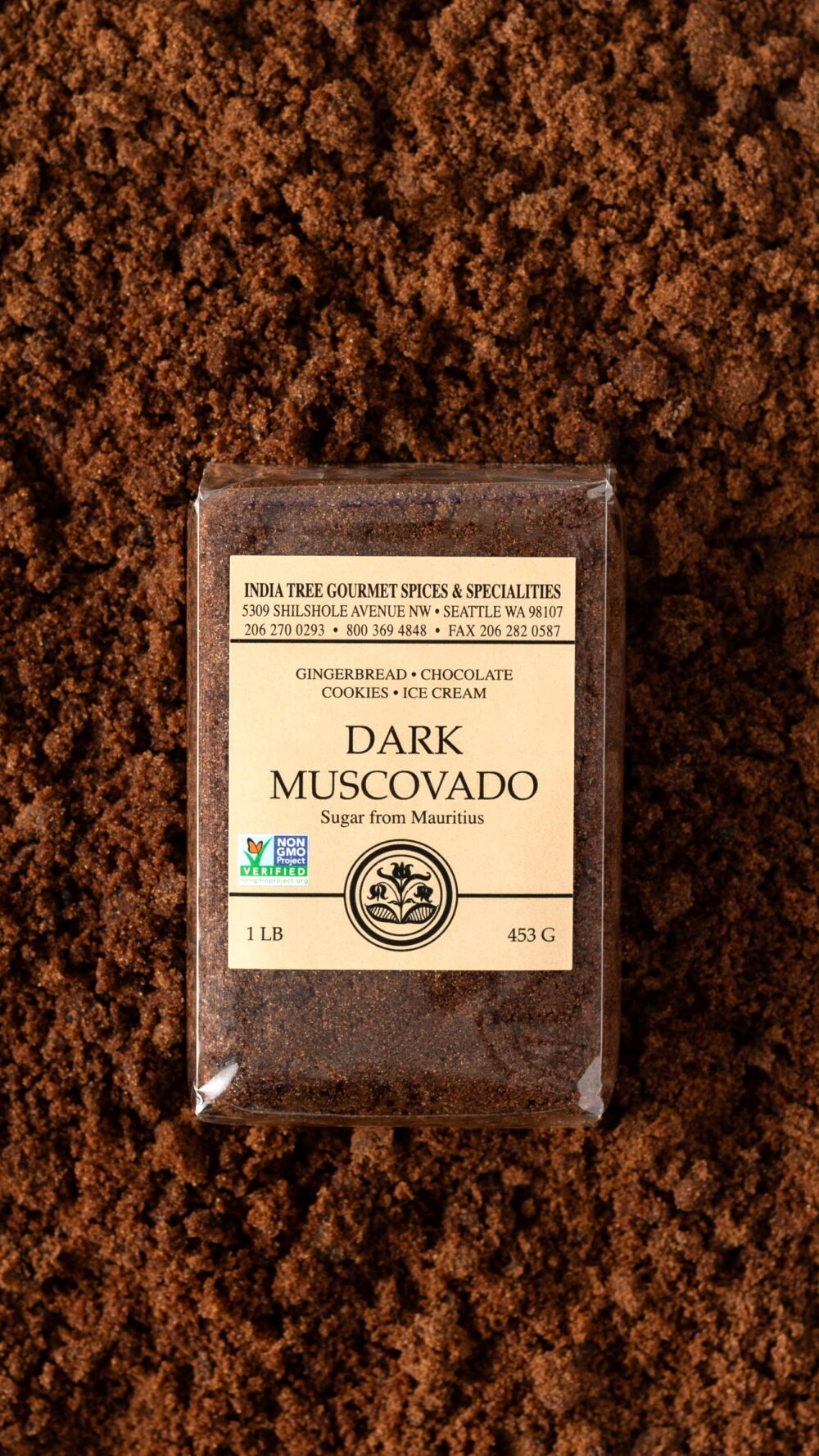 Dark Muscovado Sugar – Unrefined Brown Sugar | India Tree